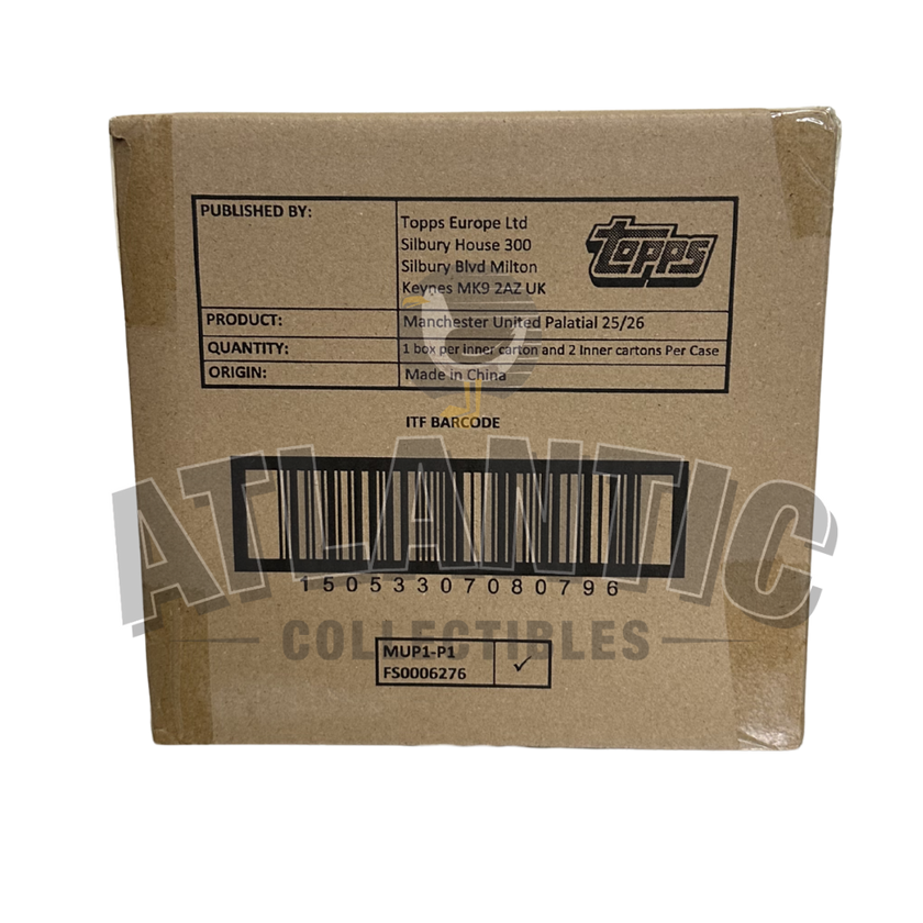 2025-26 Topps Palatial Manchester United Hobby Box – Soccer Cards United