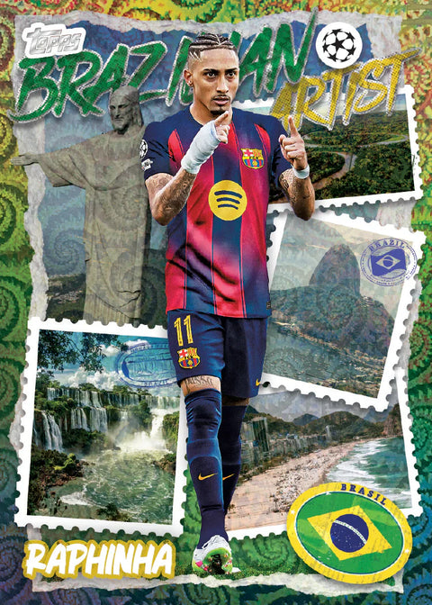 2025-26 Topps UEFA Club Competitions Carnaval Hobby Box – Soccer Cards ...