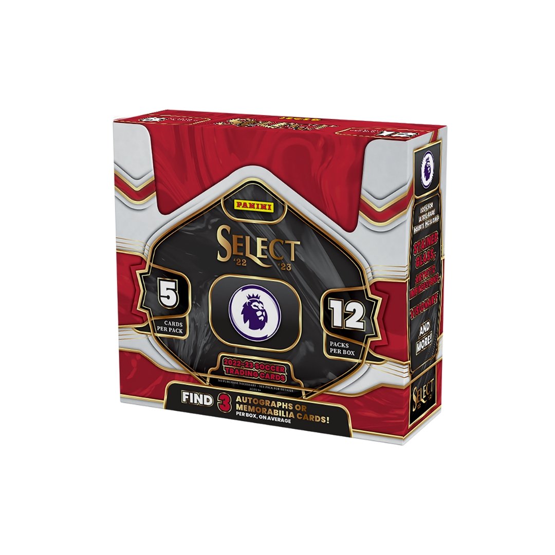 2022-23 Panini Select English Premier League Soccer Hobby Box – Soccer ...
