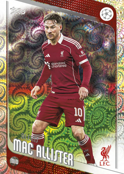 2025-26 Topps UEFA Club Competitions Carnaval Hobby Box – Soccer Cards ...
